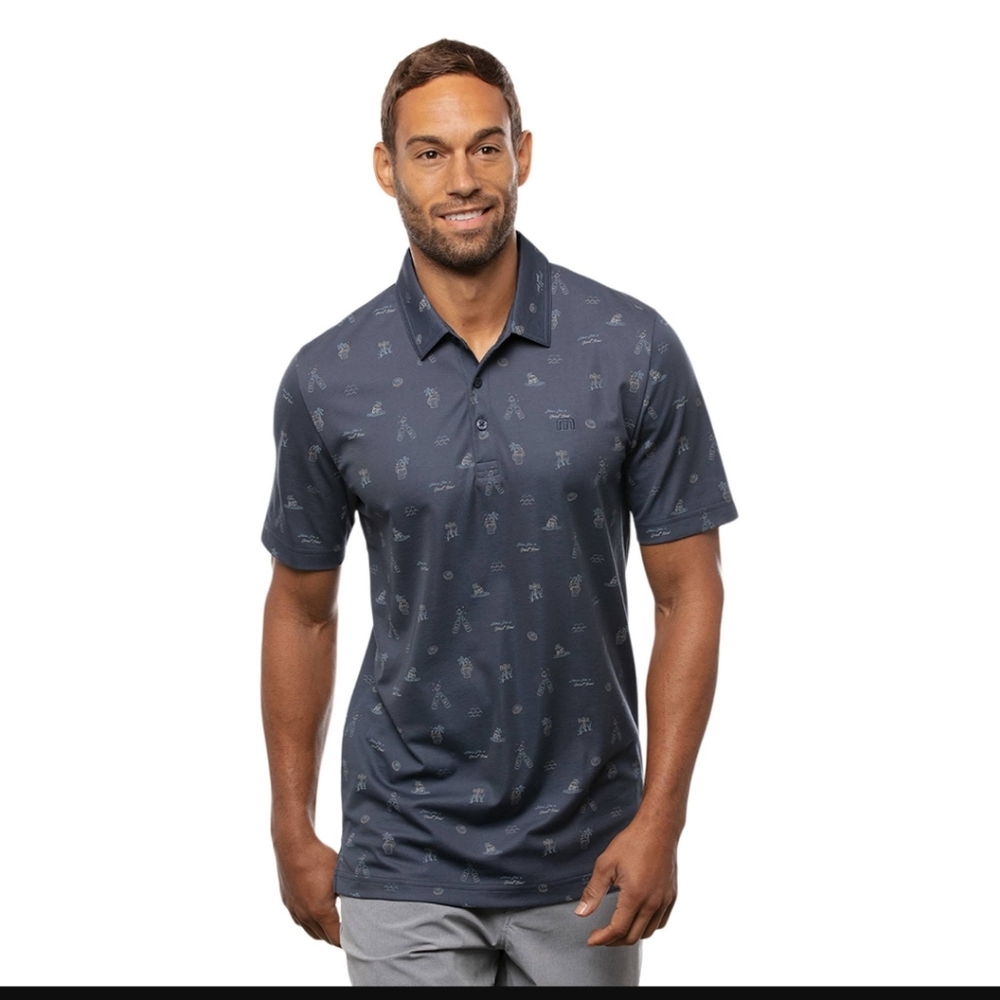 Travis Mathew Men's Dress To Impress Mood Indigo Golf… - Gem